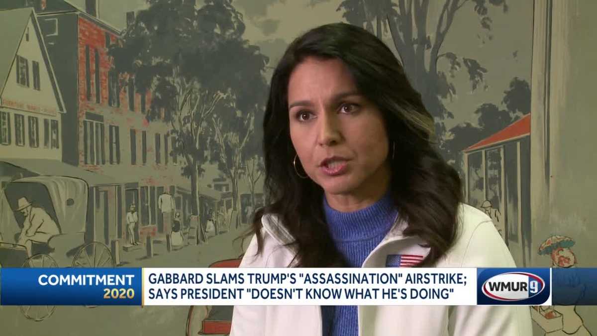 Gabbard says Trump doesn't know what he's doing in Iran crisis