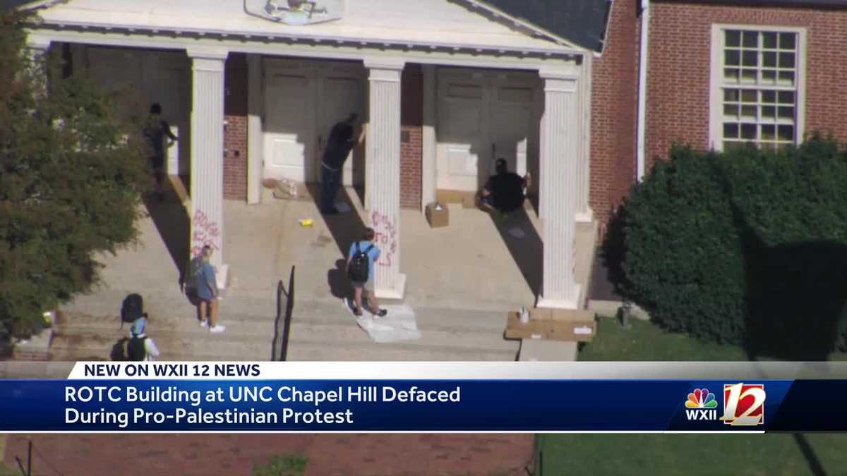 North Carolina: UNC Chapel Hill buildings defaced during another pro ...