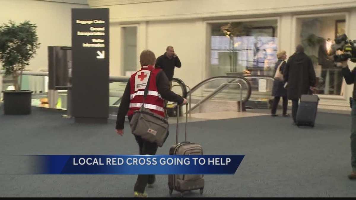Local volunteer helping wildfire victims