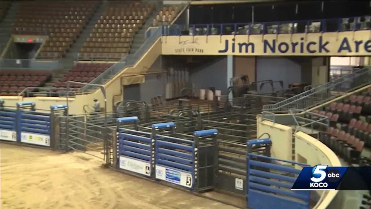 Seats from OKC’s historic Jim Norick Arena for sale