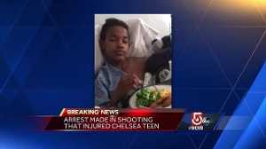 Arrest made in shooting that injured Chelsea teen