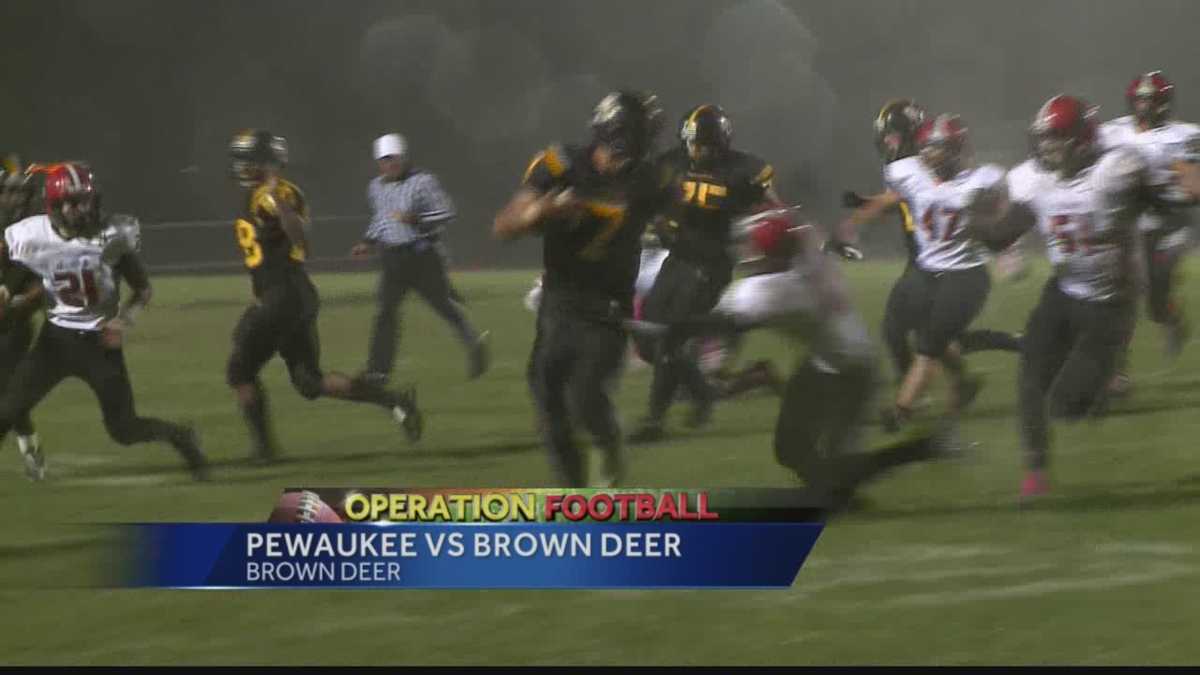 OP Football: Pewaukee vs Brown Deer