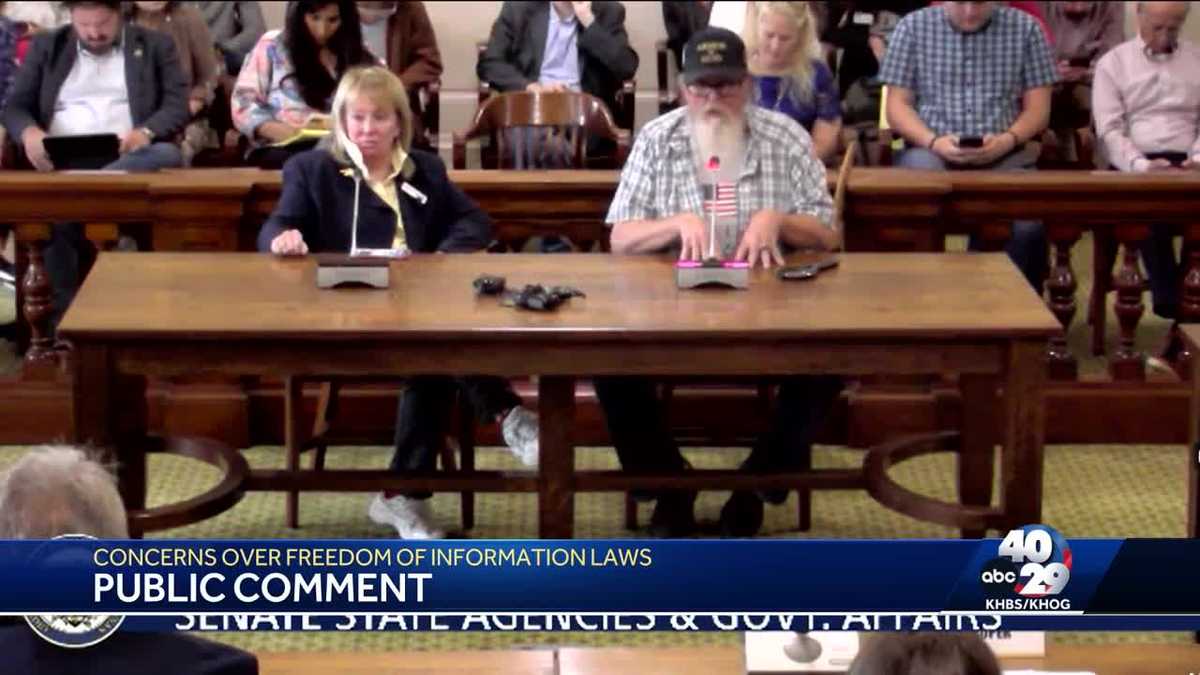 Arkansas state Senate files new bill about the state's public record laws