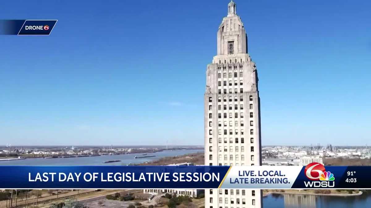 Louisiana 2025 Legislative Session Ends