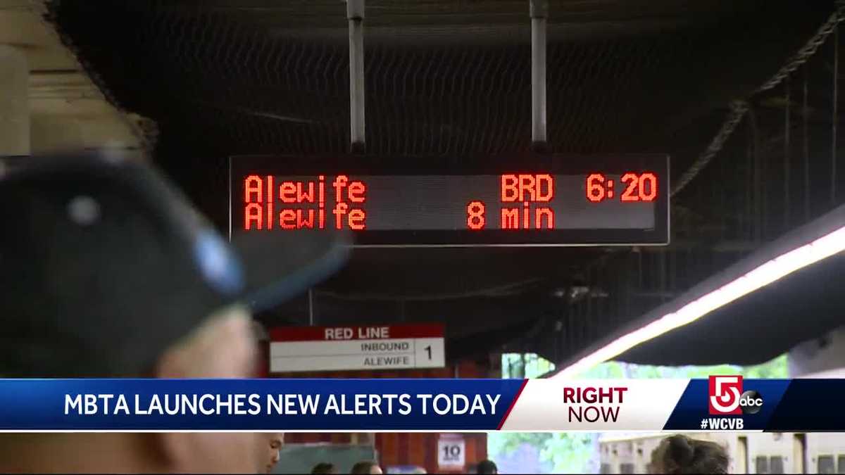 MBTA launches new alerts today MBTA launches new alerts today