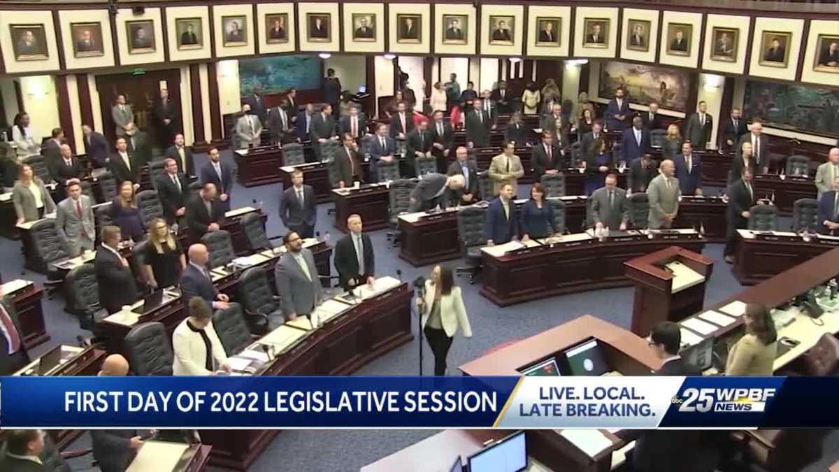 Florida lawmakers hold first 2022 legislative session