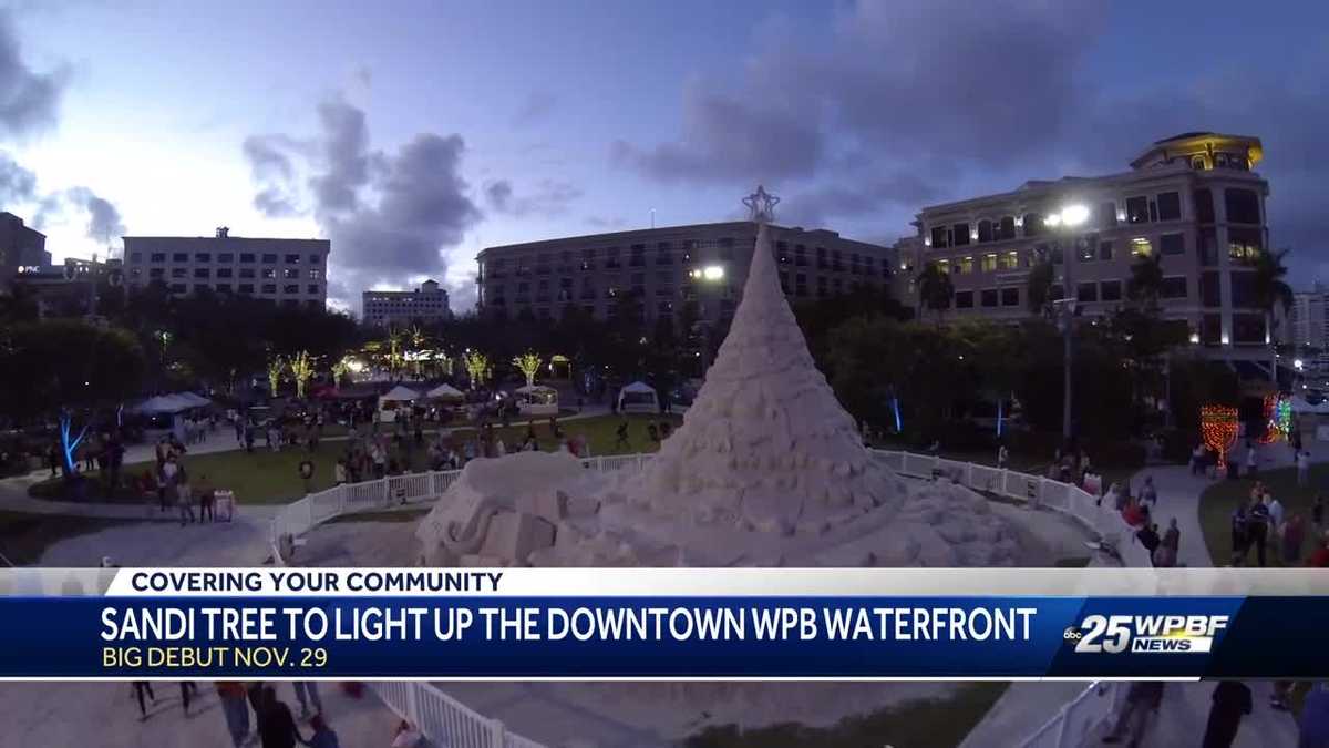 Sandi Tree to Light Up the Downtown West Palm Beach Waterfront