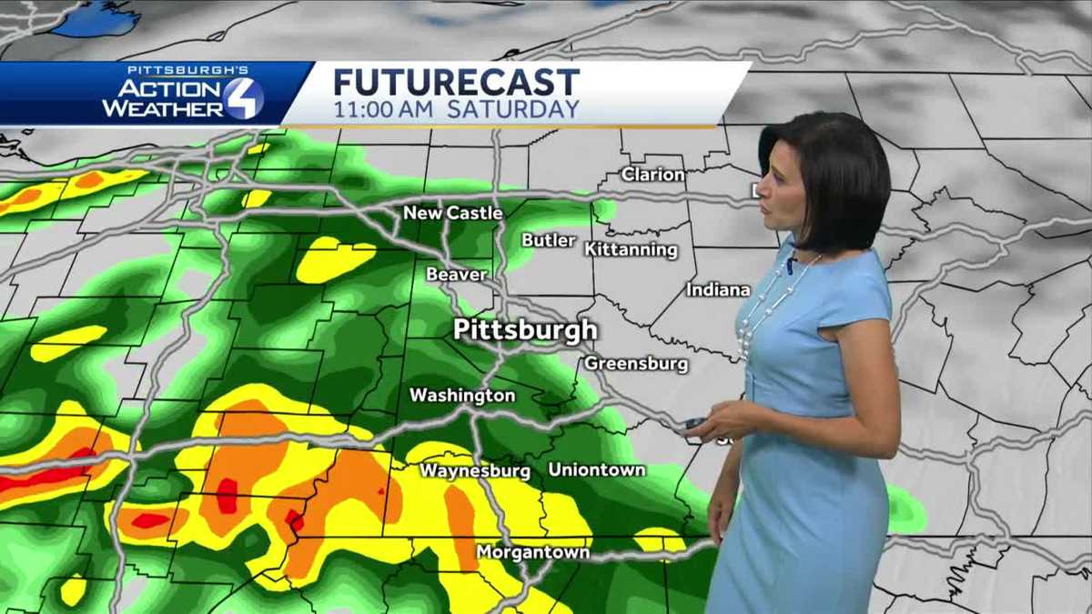 Hazy, hot and humid today