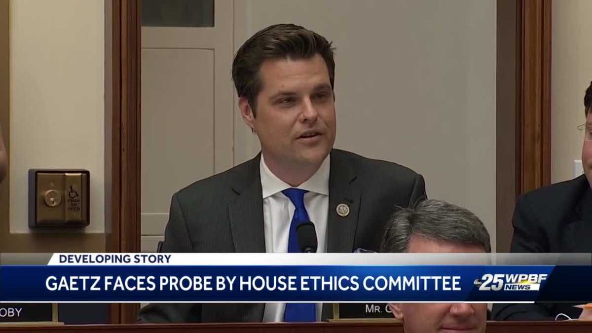 Florida Rep. Matt Gaetz faces probe by House ethics over potential ...