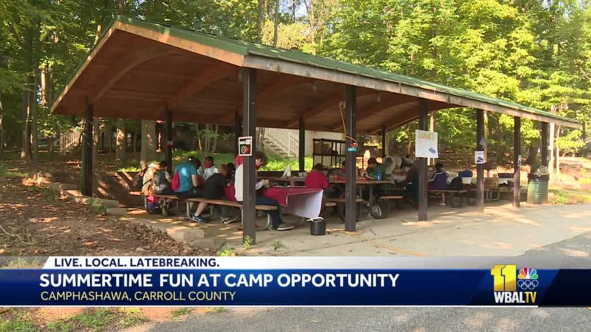 Camp gives safe space, opportunity for Baltimore-area children amid summer