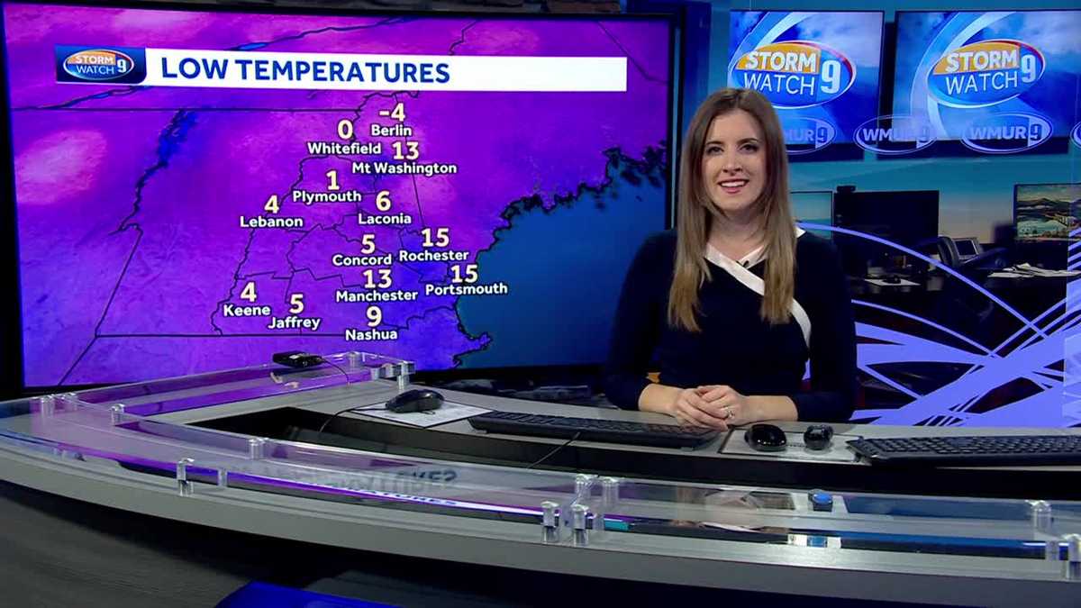 NH Forecast Video: Turning Milder this Week in New Hampshire
