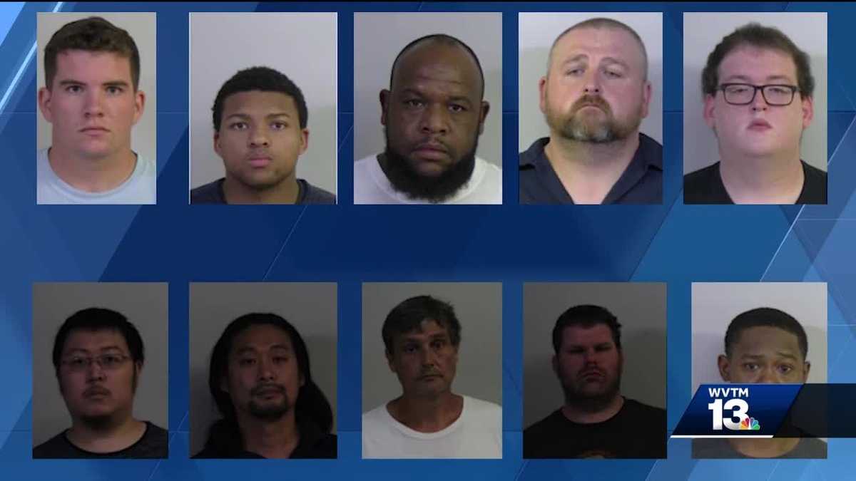Tuscaloosa Pd Arrests 28 In Prostitution Bust