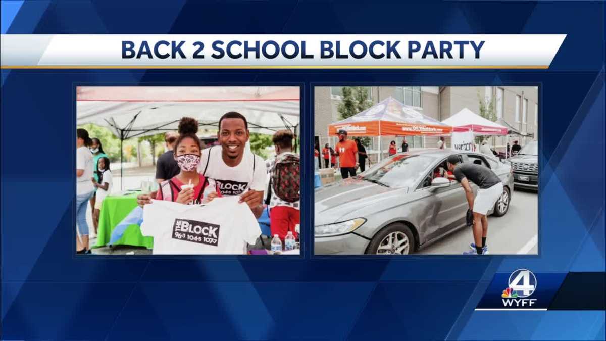 Back 2 School Block Party happening this weekend