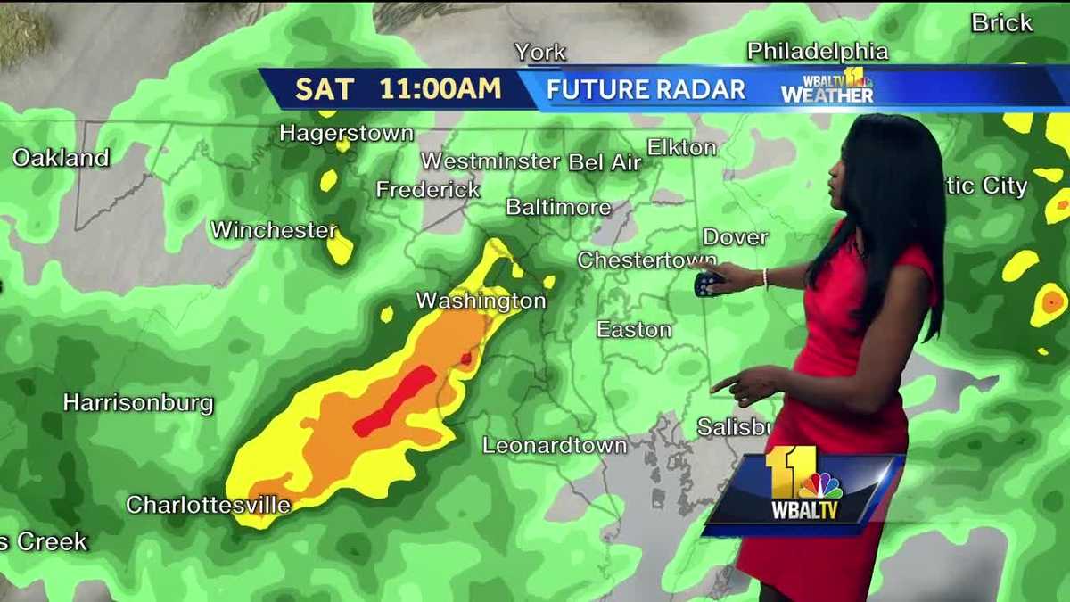 More rain in forecast Saturday