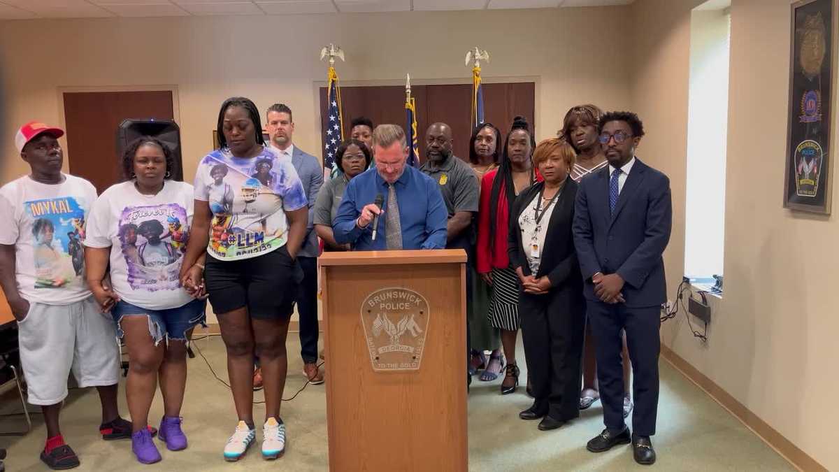 Brunswick police announce arrest in teen's shooting death