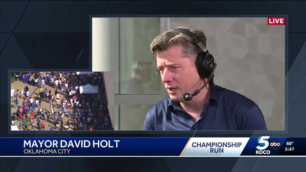 OKC Mayor David Holt excited ahead of Game 7 of NBA Finals