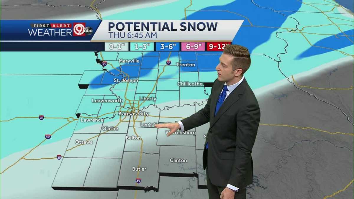 Cold and cloudy Tuesday, snow is coming