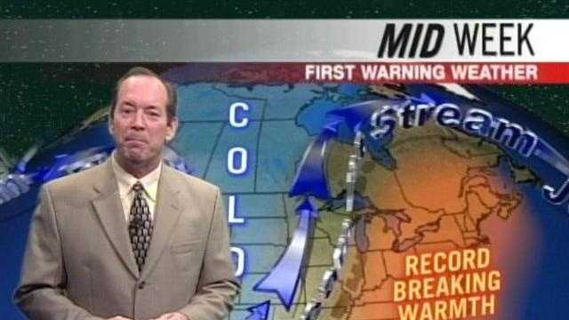 Meteorologist Roger Griswold's Monday forecast