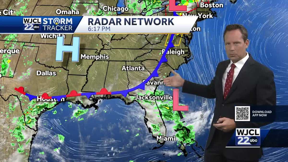 Savannah: Tracking weekend rain chances