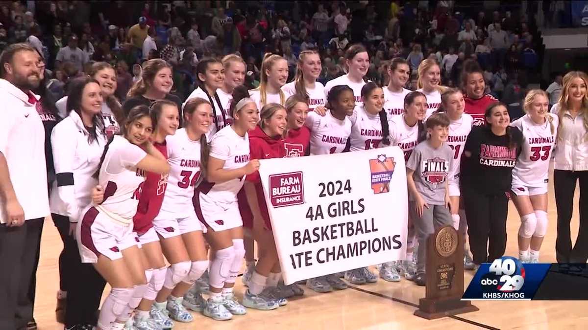 Farmington wins second straight 4A girls basketball state championship