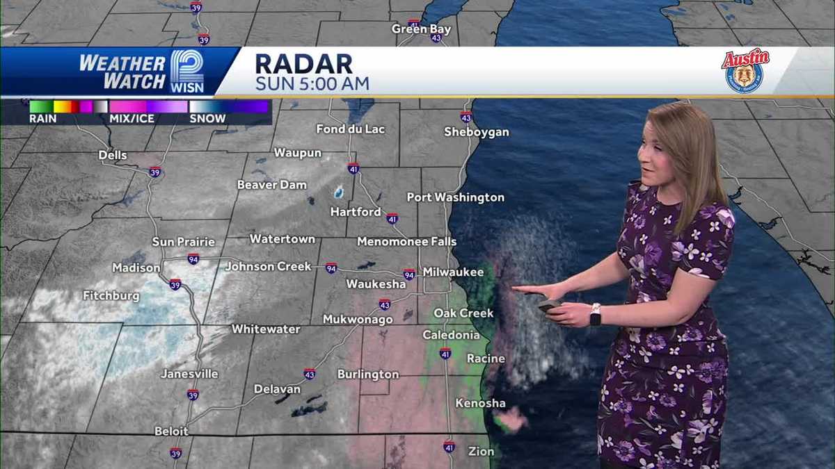 Weather: Freezing drizzle, snow Sunday
