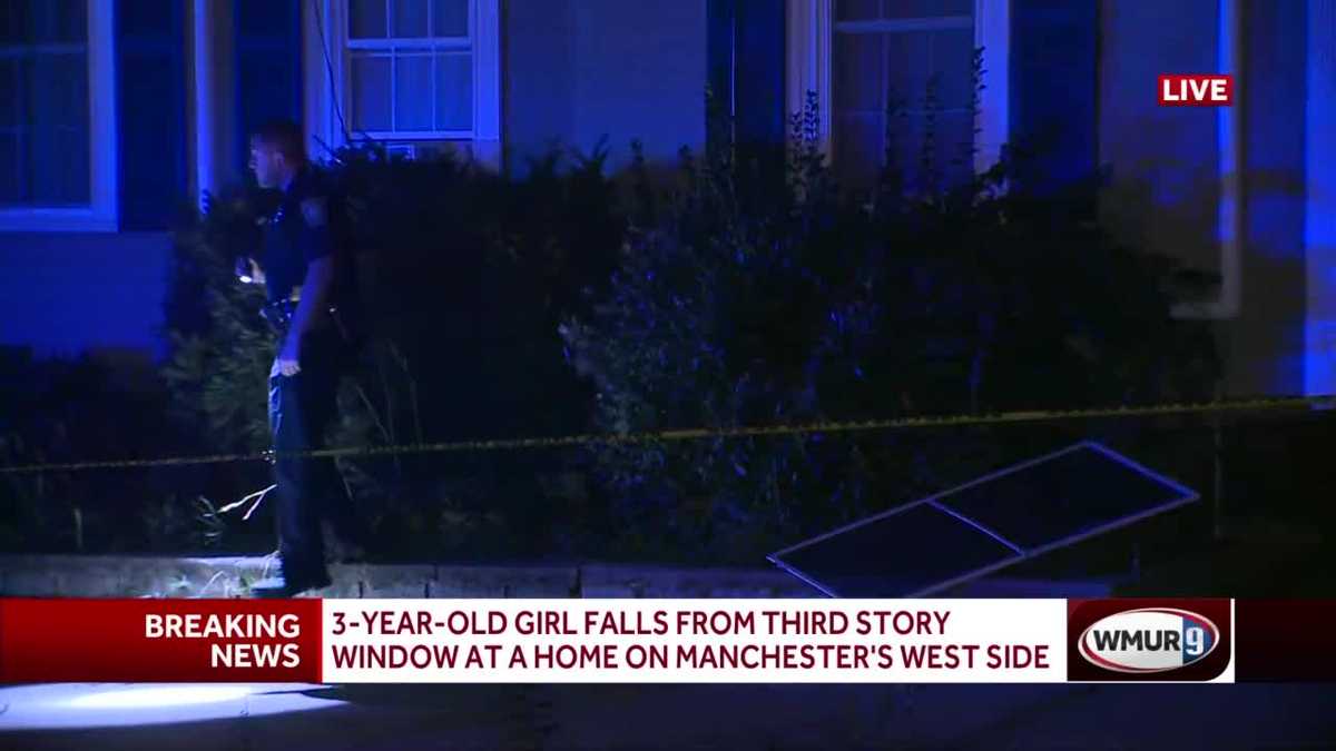 Child falls from 3rd floor window in Manchester