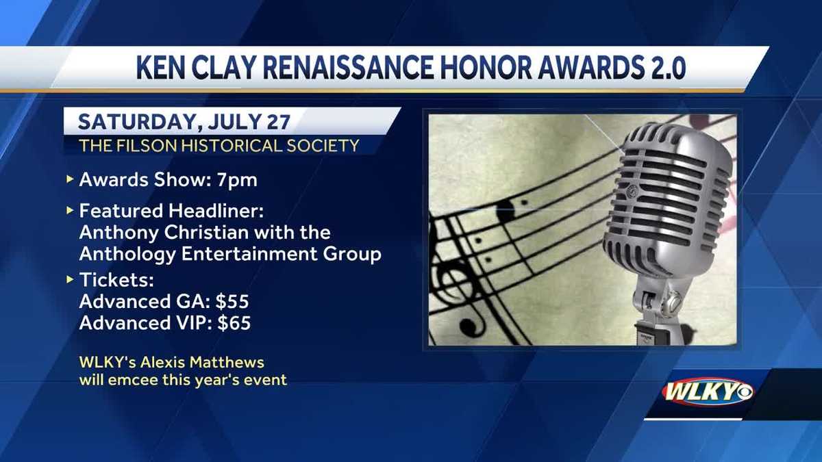 Ken Clay Renaissance Honor Awards being held in Louisville in July