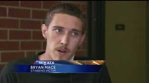 I-77 stabbing victim Bryan Mace talks