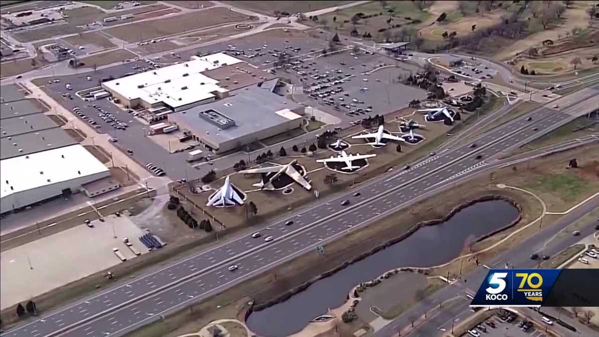 Several affected after fire breaks out at Tinker Air Force Base