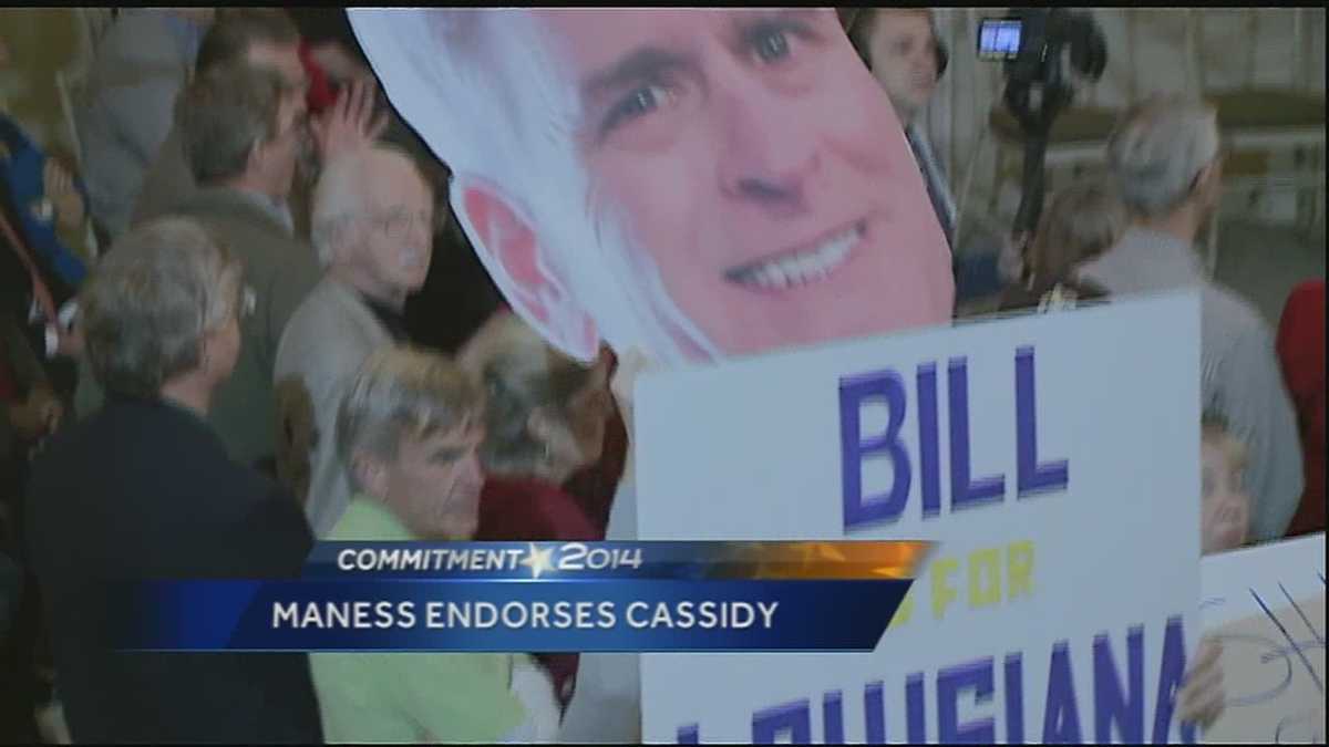 Rob Maness announces support for Bill Cassidy campaign