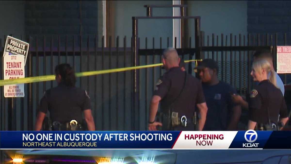 Albuquerque police investigating a northeast apartment shooting