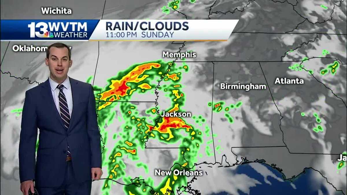 A few strong storms Monday