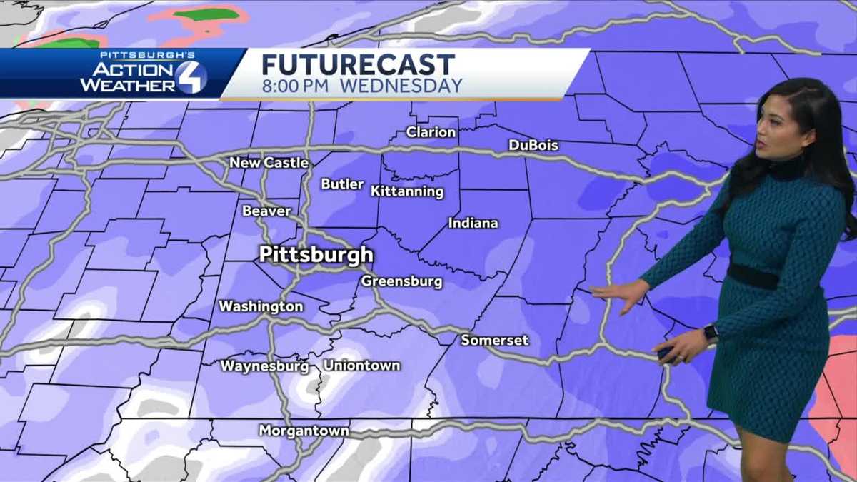 Mostly cloudy and seasonably cold