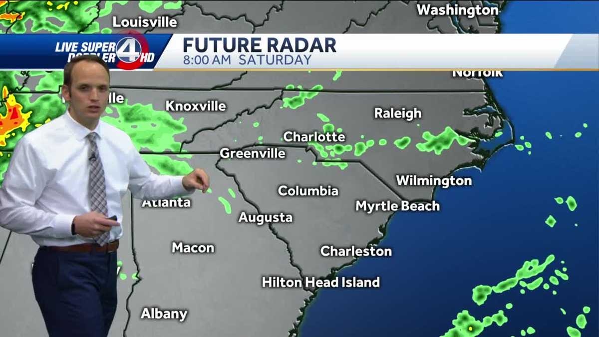 Videocast: Isolated Saturday storms