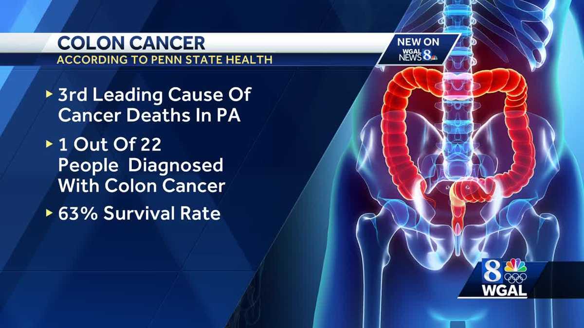 Wearing blue for Colon Cancer Awareness Month