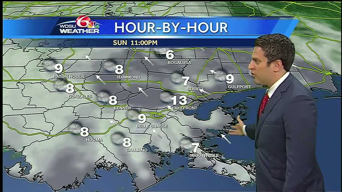Christmas night: Patchy fog to develop, staying mild