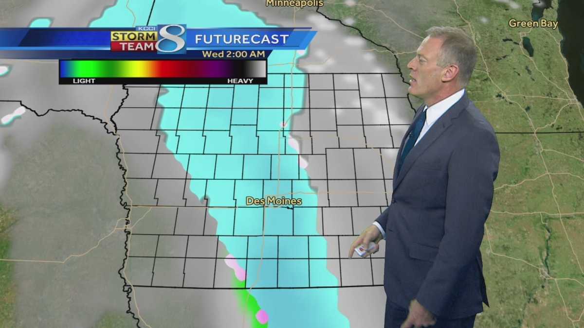 KCCI 8 video weather forecast
