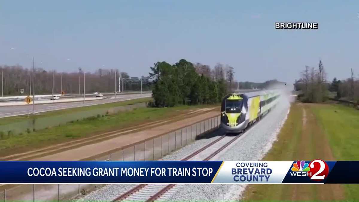 Cocoa seeking new funding for Brightline stop
