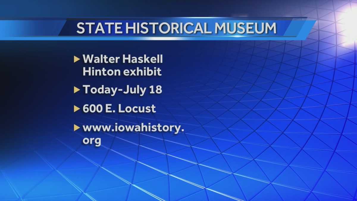 New exhibit just opened at State Historical Building
