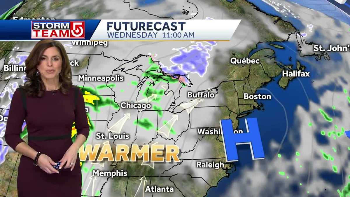 Video: One mild day, before a brief cool down