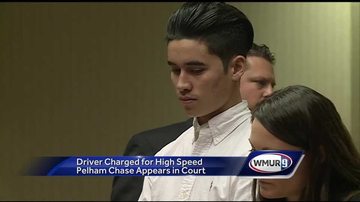 Driver charged in high-speed chase appears in court
