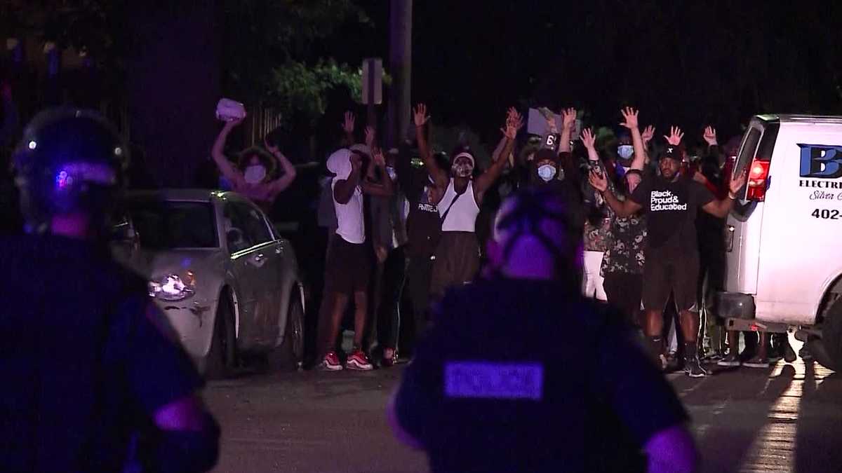 40 people arrested in Lincoln Sunday night as protests continue