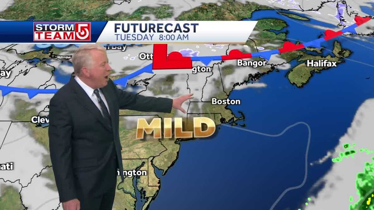 Video: Mild into weekend, but snowflakes in forecast