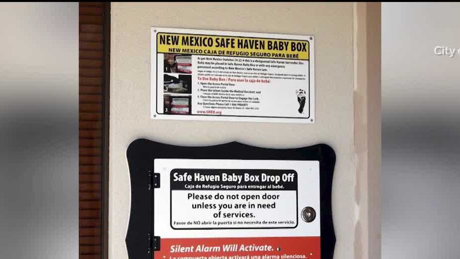 Baby dropped off at state baby box in Belen