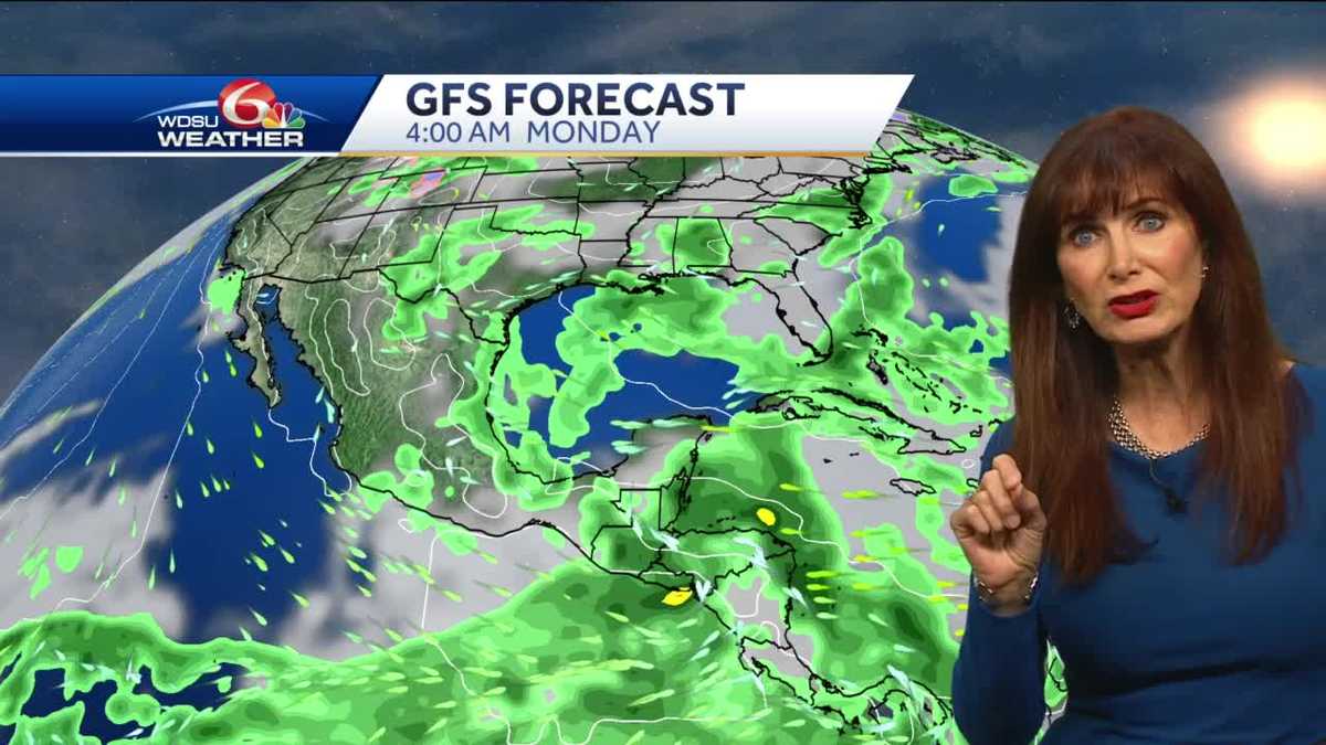 Better rain chance this weekend