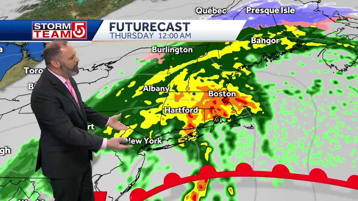 Video: Heavy, flooding rains move in overnight