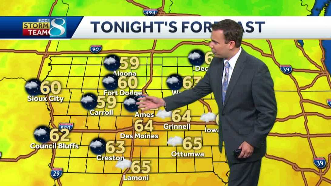 Evening Iowa weather forecast September 3 2021