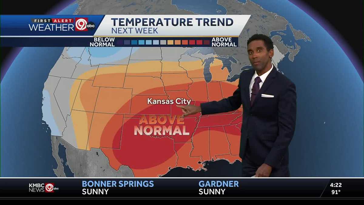 Kansas City weather: Hot and humid next few days, late week storms