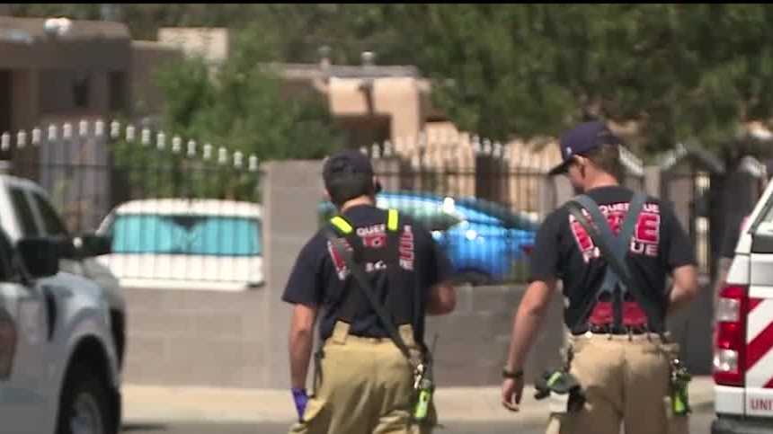 One in custody, one dead following SWAT standoff and fire in Albuquerque