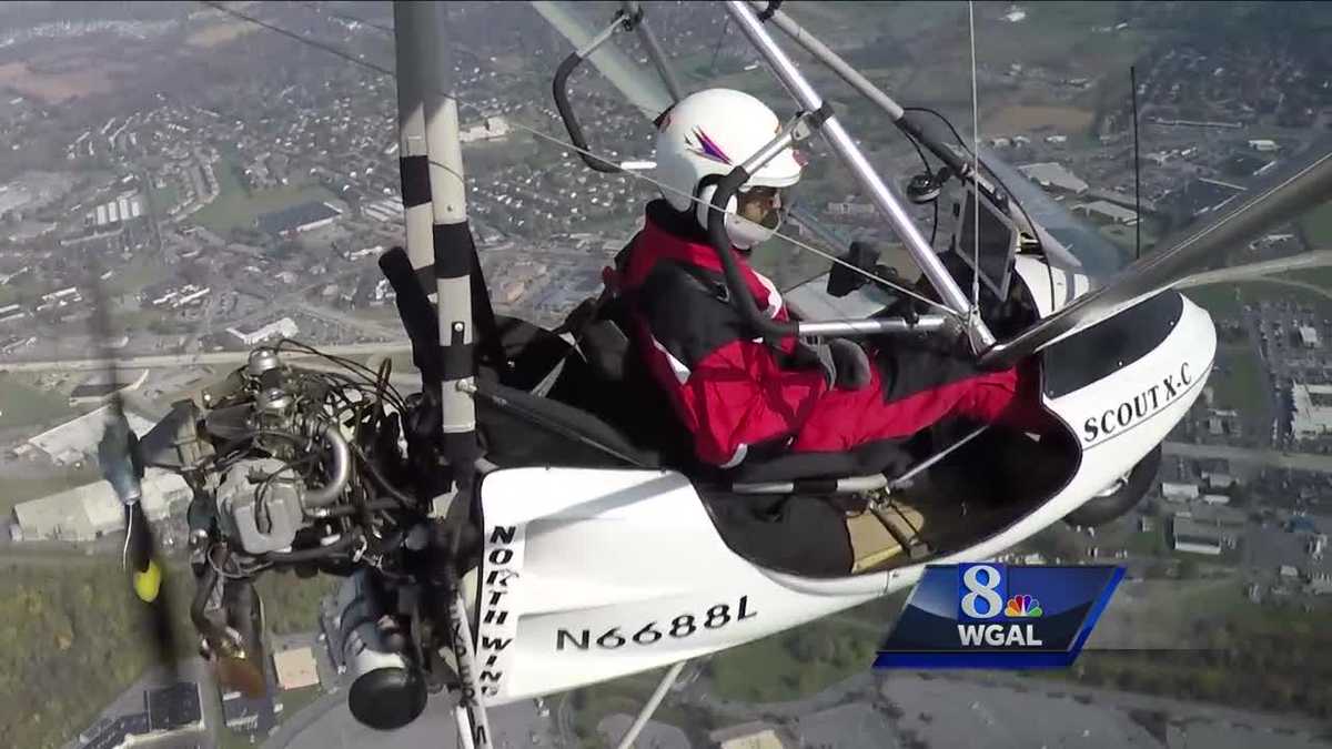 Lancaster County native flying cross-country in 'Air Trike'